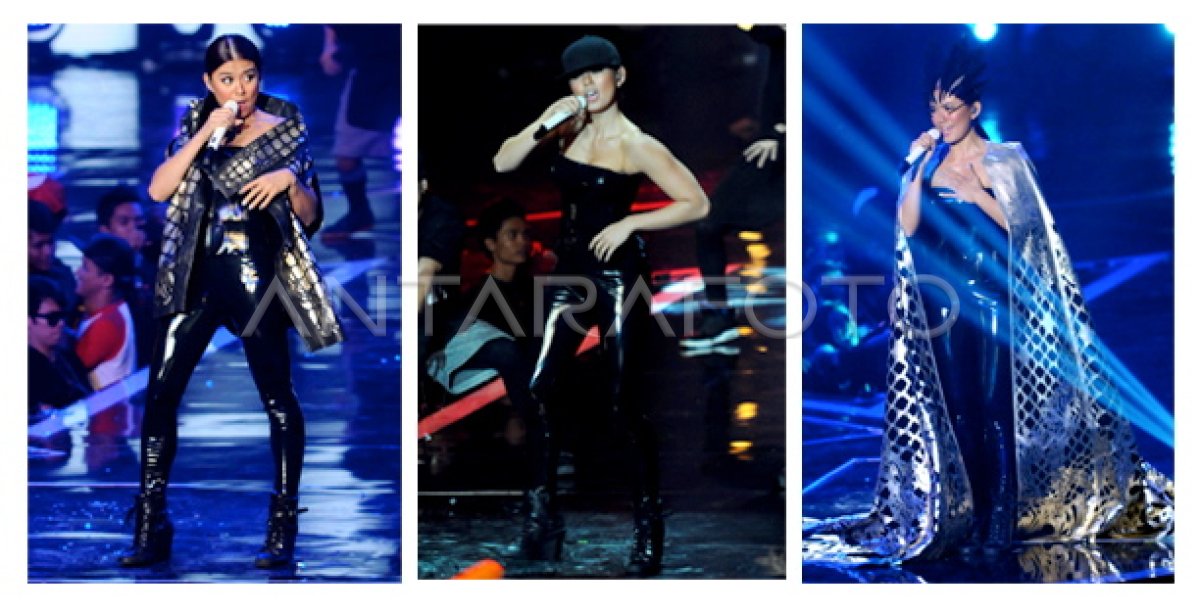 PENAMPILAN AGNES MONICA | ANTARA Foto