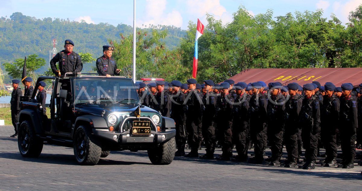 UPACARA HUT KORPS BRIMOB | ANTARA Foto