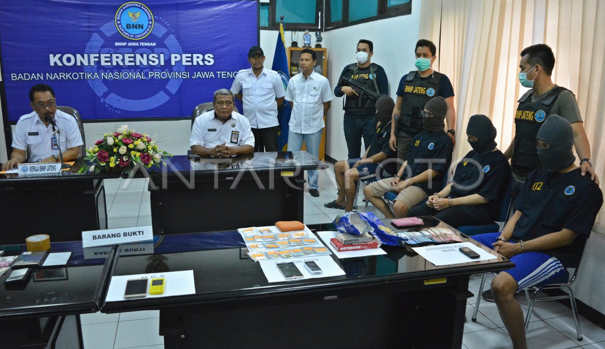 PENGEDAR NARKOTIKA LAPAS NUSAKAMBANGAN | ANTARA Foto