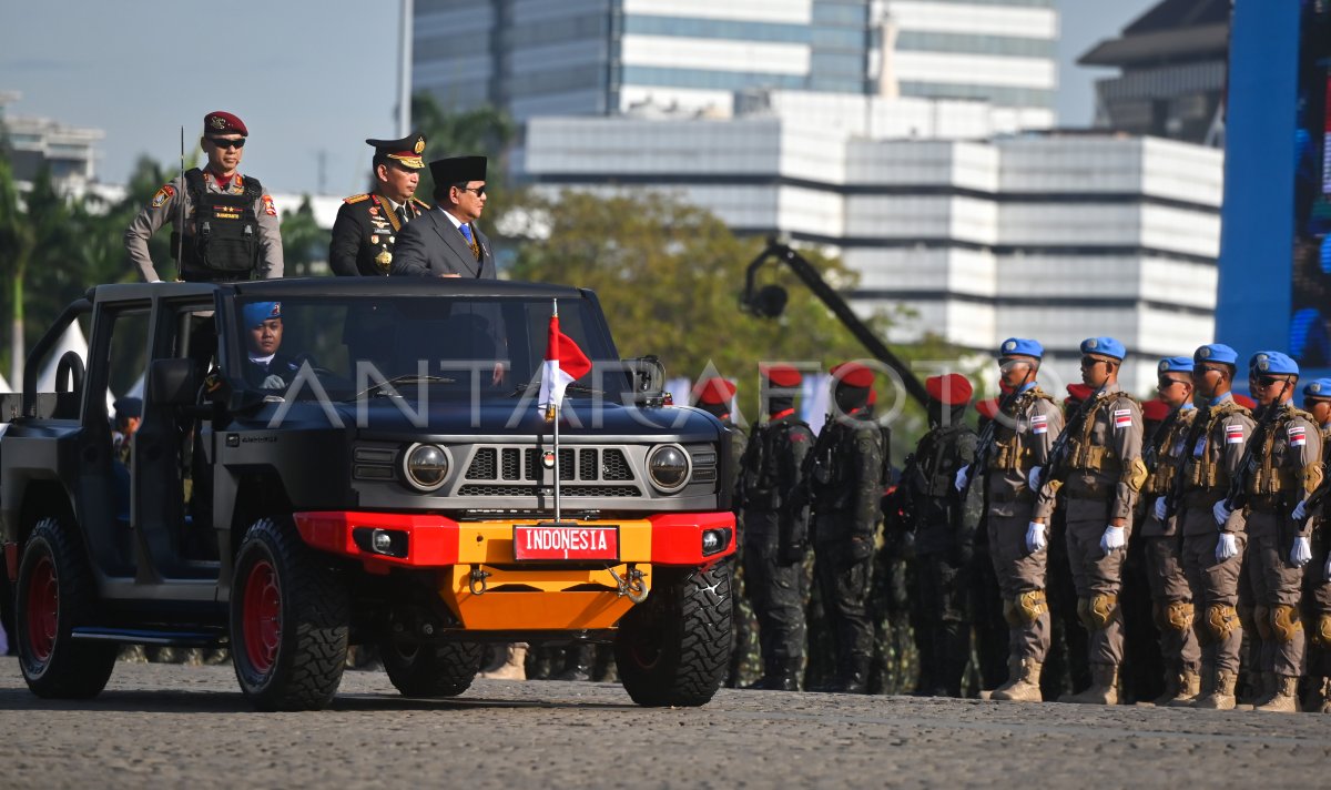 Puncak HUT ke-79 Bhayangkara di Jakarta | ANTARA Foto