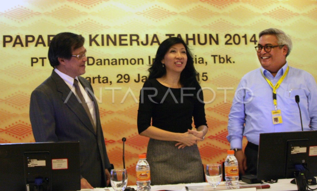 KINERJA BANK DANAMON 2014 | ANTARA Foto