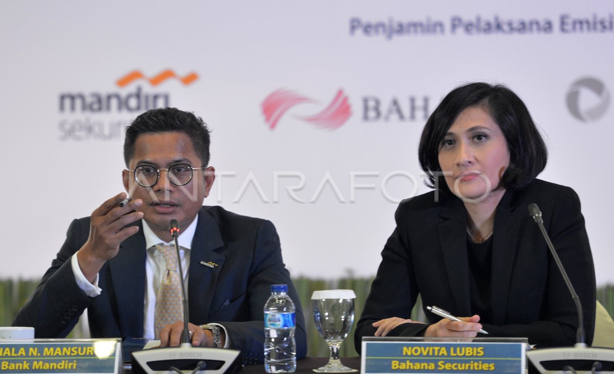 PENERBITAN OBLIGASI BERKELANJUTAN | ANTARA Foto PENERBITAN OBLIGASI BERKELANJUTAN | ANTARA Foto