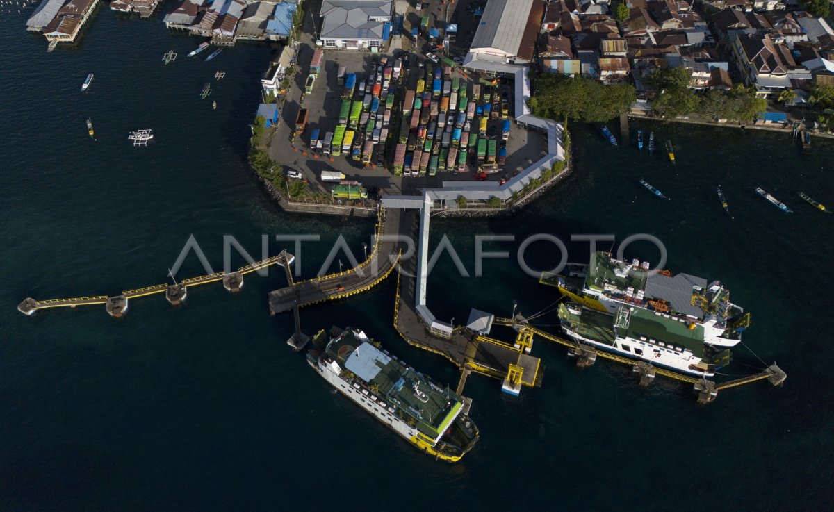 ASDP Ternate siapkan kapal feri jelang arus mudik Lebaran | ANTARA Foto