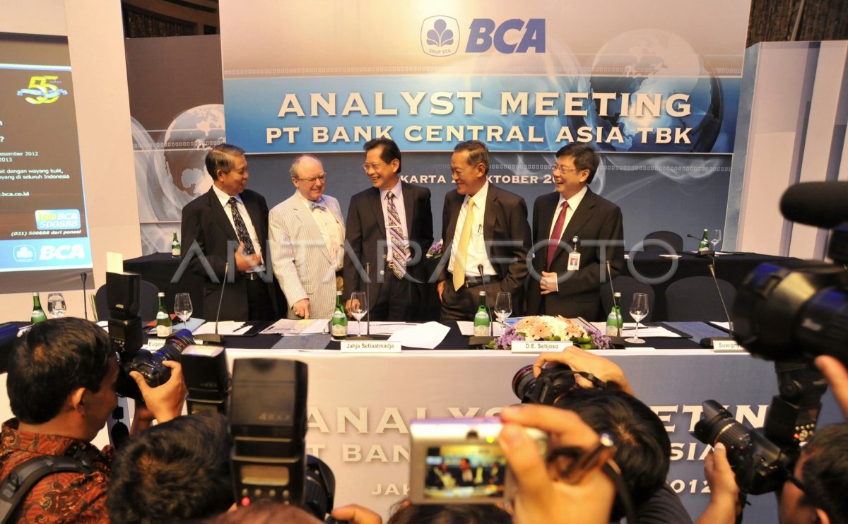 LAPORAN KINERJA BCA | ANTARA Foto