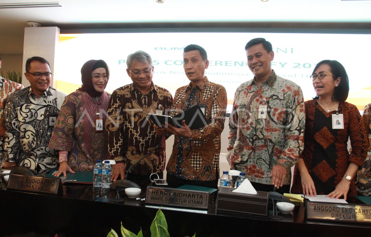 LAPORAN KINERJA BANK BNI | ANTARA Foto