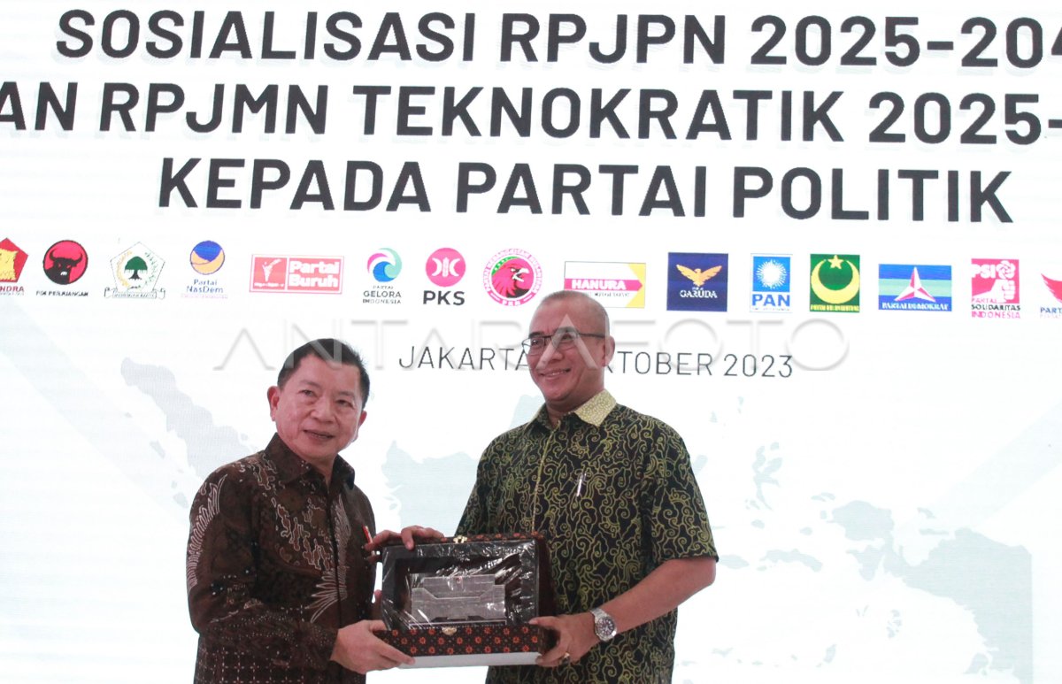 Sosialisasi RPJPN 2025-2045 Dan RPJMN Teknokratik 2025-2029 Kepa | ANTARA Foto