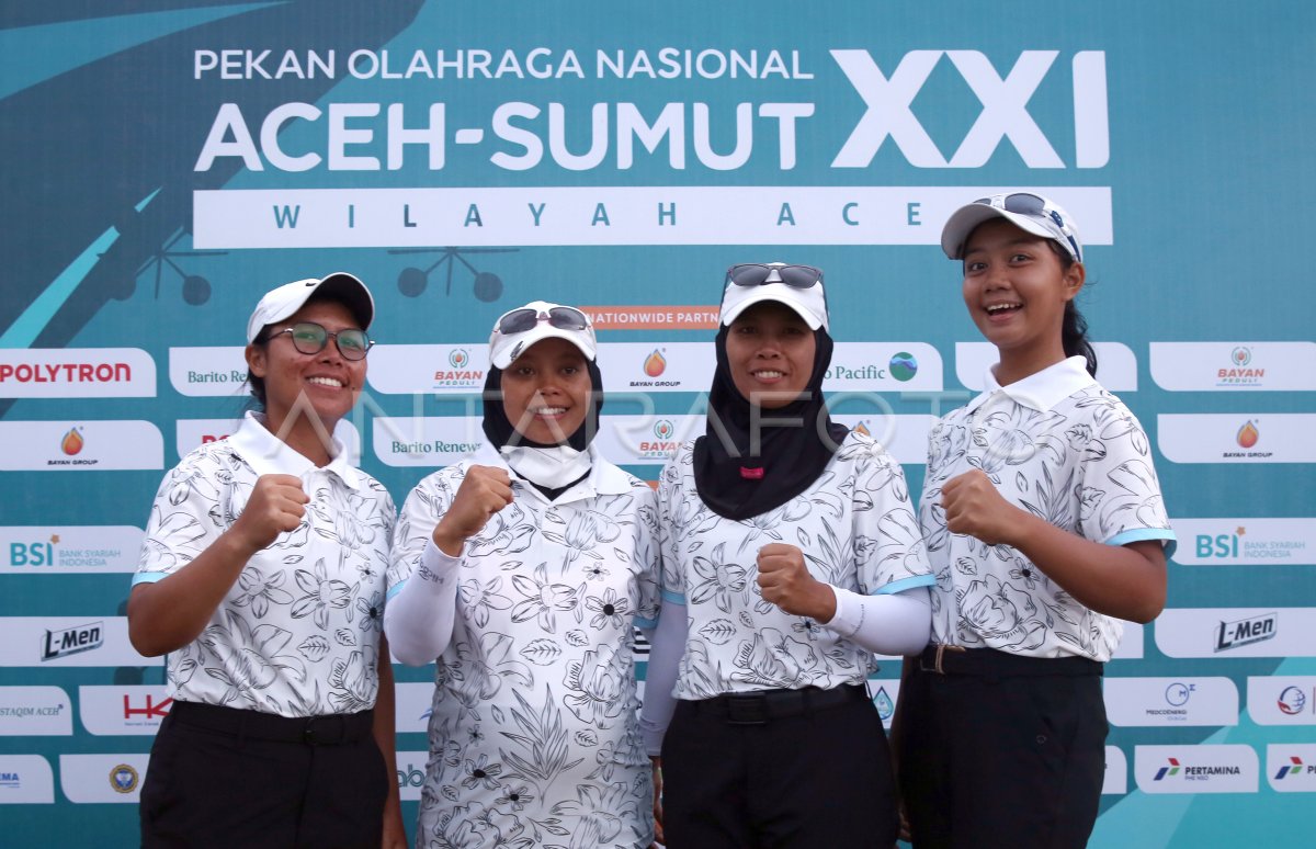 PON XXI Aceh-Sumut: Banten raih emas woodball fairway putri | ANTARA Foto