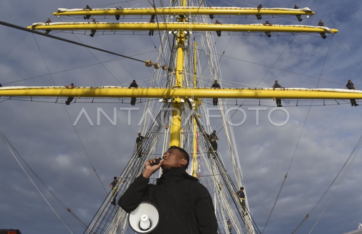LATIHAN PARADE ROLL BIMA SUCI | ANTARA Foto