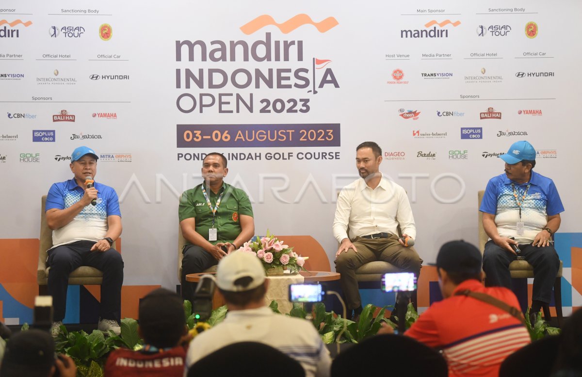Golf tournaments Mandiri Indonesia Open 2023 | ANTARA Foto