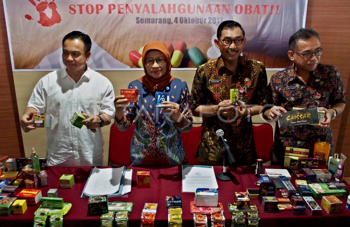 PEMUSNAHAN OBAT ILEGAL | ANTARA Foto