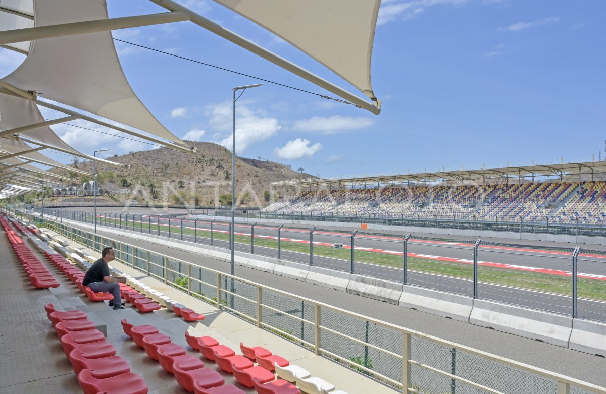 Target penonton MotoGP Mandalika 2024 | ANTARA Foto