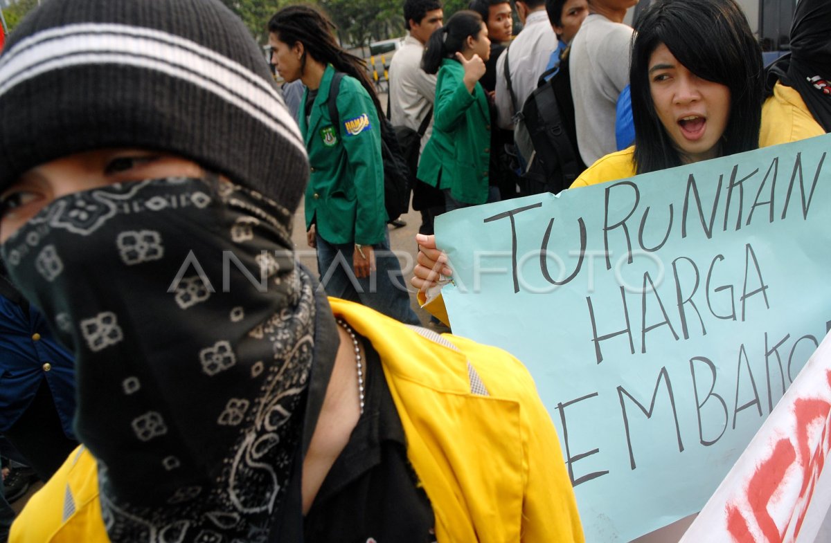 Unjuk Rasa Mahasiswa | ANTARA Foto