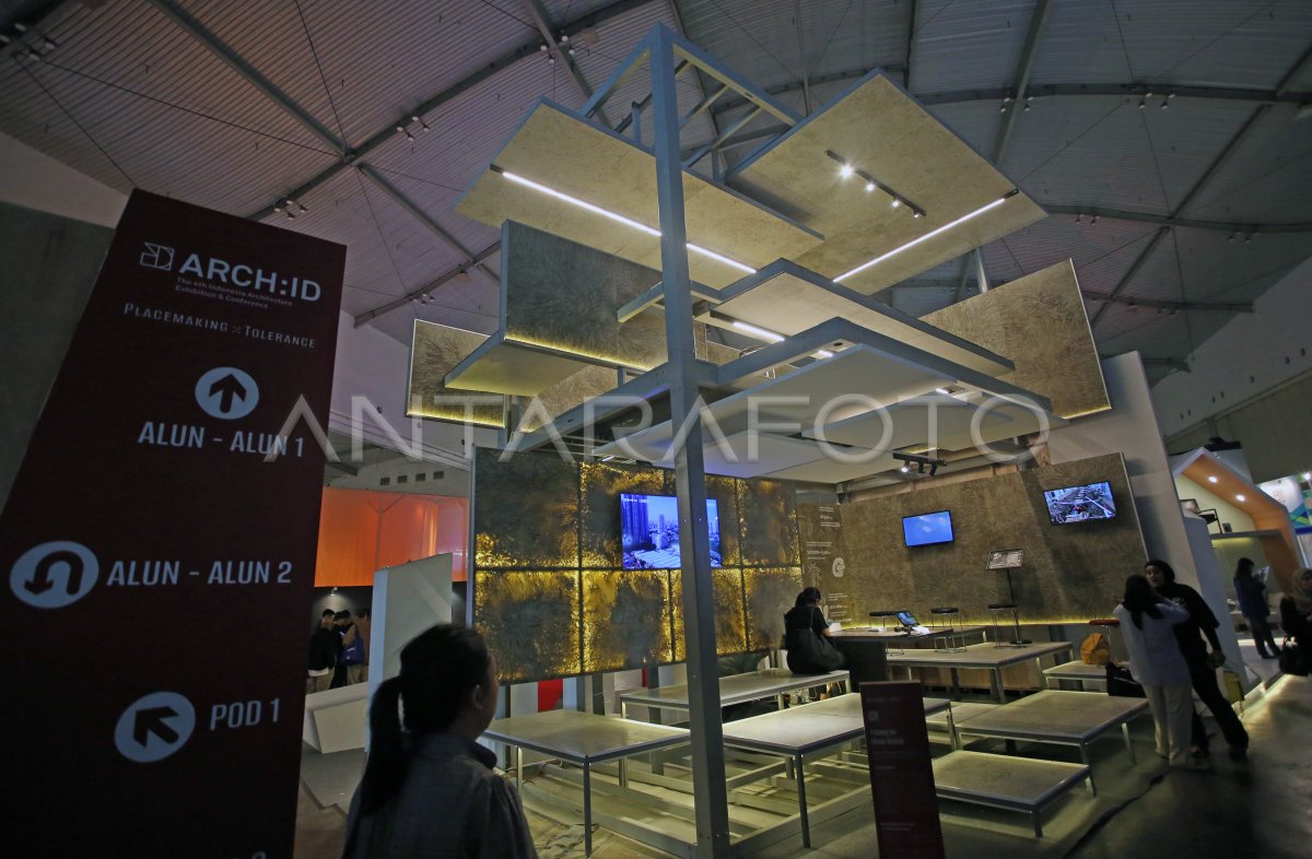 Pameran arsitektur terbesar di Indonesia | ANTARA Foto