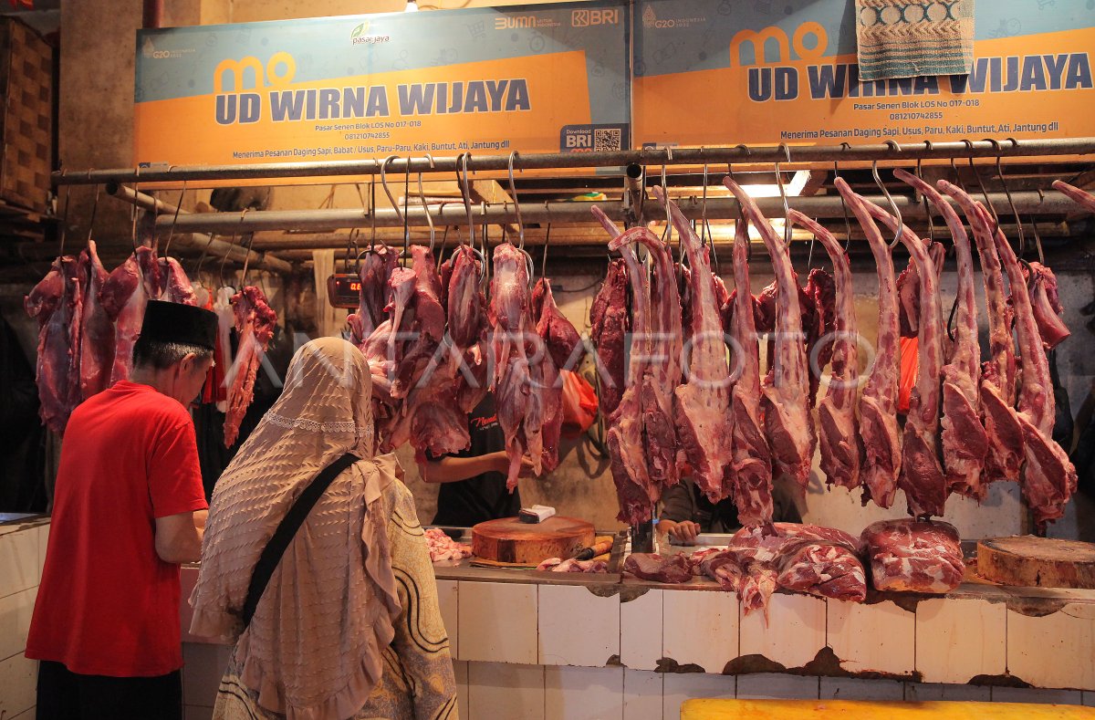 Harga daging sapi jelang bulan Ramadhan | ANTARA Foto