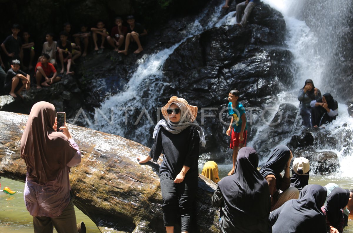 Wisata air terjun pedalaman Aceh Jaya | ANTARA Foto