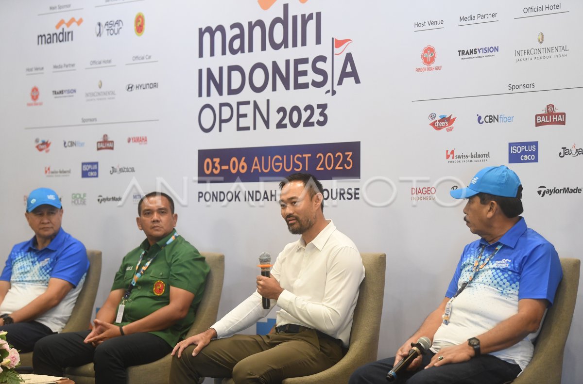 Golf tournaments Mandiri Indonesia Open 2023 | ANTARA Foto