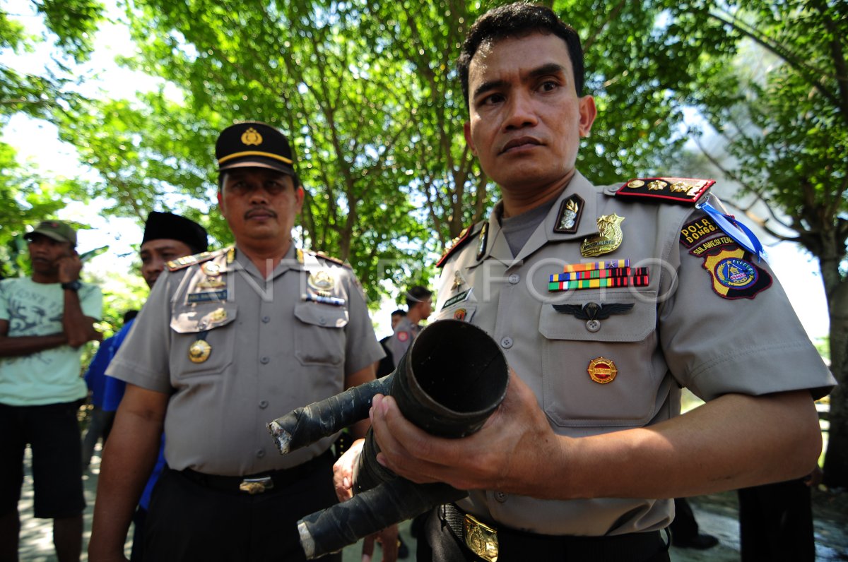 PEMUSNAHAN SENJATA | ANTARA Foto
