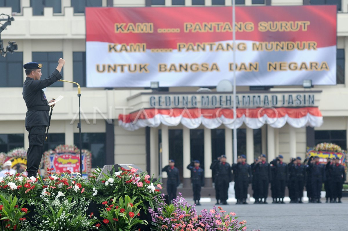 HUT KE-71 KORPS BRIMOB | ANTARA Foto