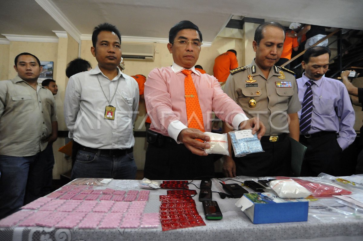 JARINGAN NARKOBA | ANTARA Foto