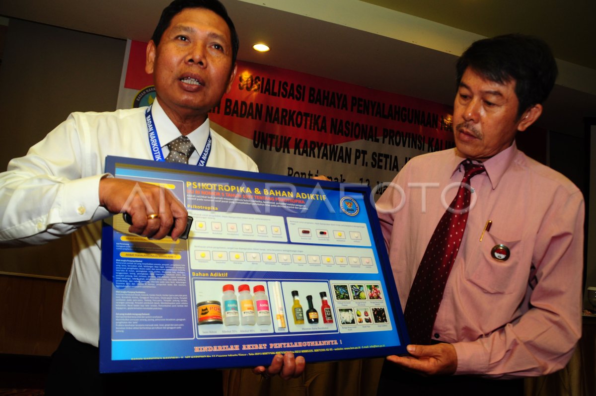 SOSIALISASI BAHAYA NARKOBA | ANTARA Foto