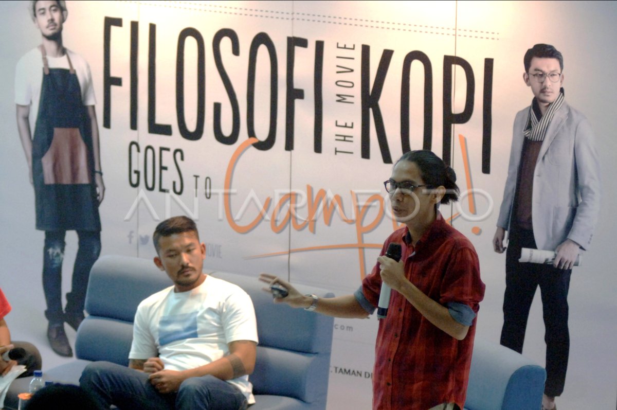 ROADSHOW PEMAIN FILM FILOSOFI KOPI | ANTARA Foto
