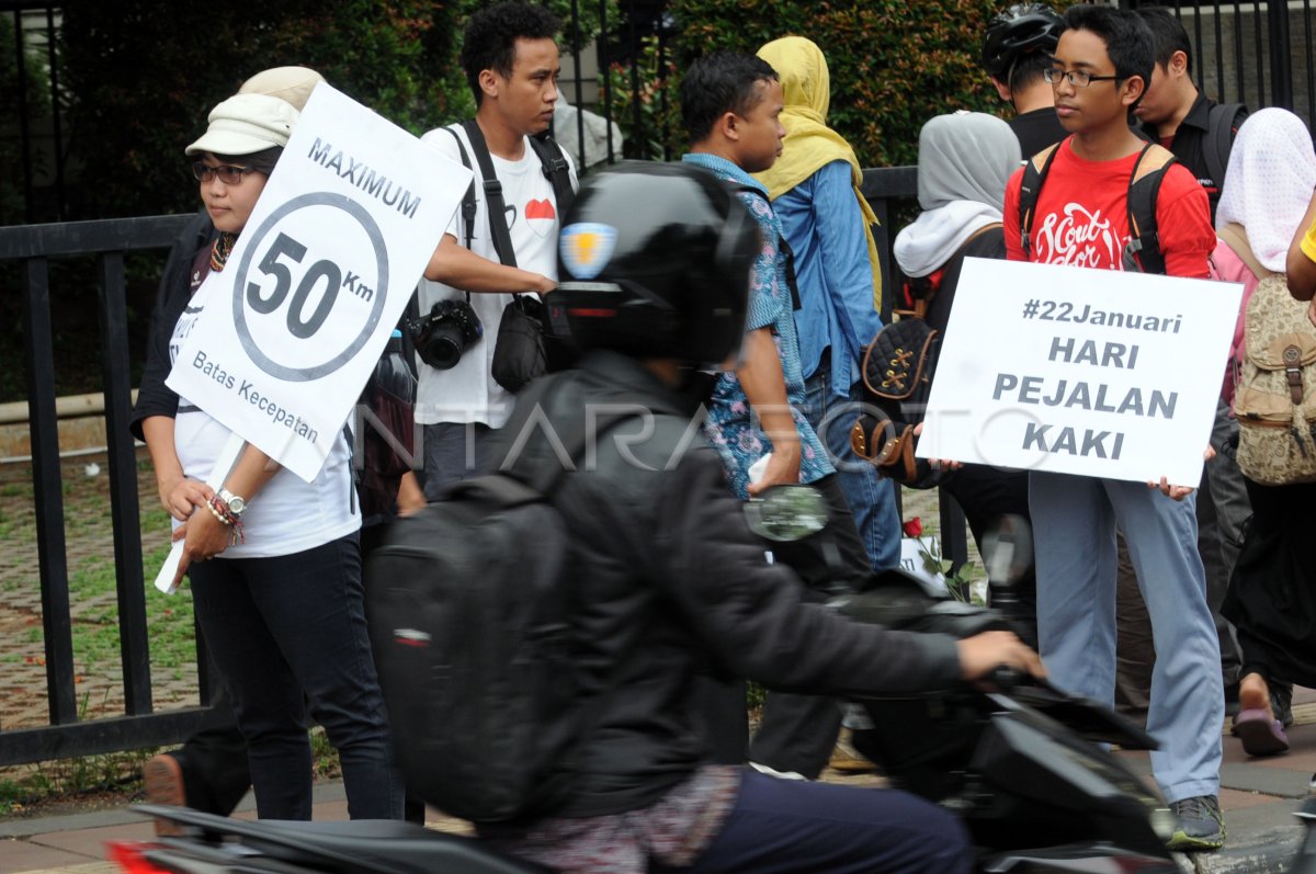 HARI PEJALAN KAKI NASIONAL | ANTARA Foto