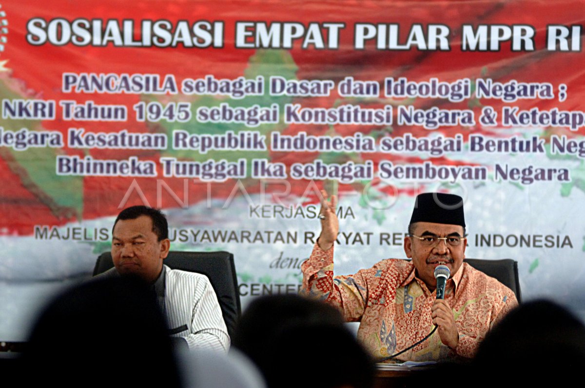 SOSIALISASI EMPAT PILAR KEBANGSAAN | ANTARA Foto