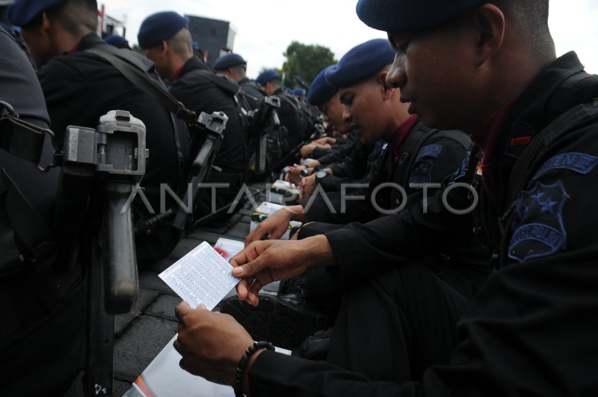 HUT KE-71 KORPS BRIMOB | ANTARA Foto