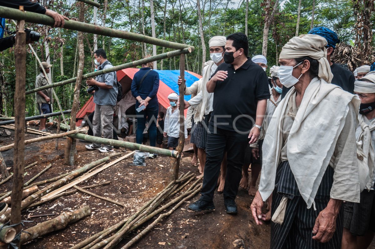 BANTUAN BUMN UNTUK KORBAN KEBAKARAN BADUY | ANTARA Foto