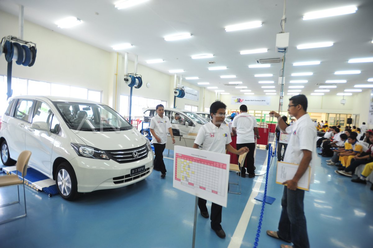HONDA SKILLS CONTEST | ANTARA Foto HONDA SKILLS CONTEST | ANTARA Foto