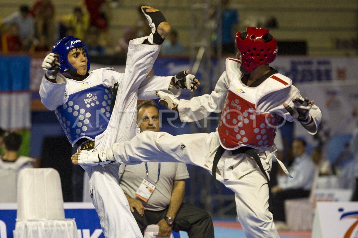 CAMPEONATO TAEKWONDO ASIAN JUNIOR | ANTARA Foto