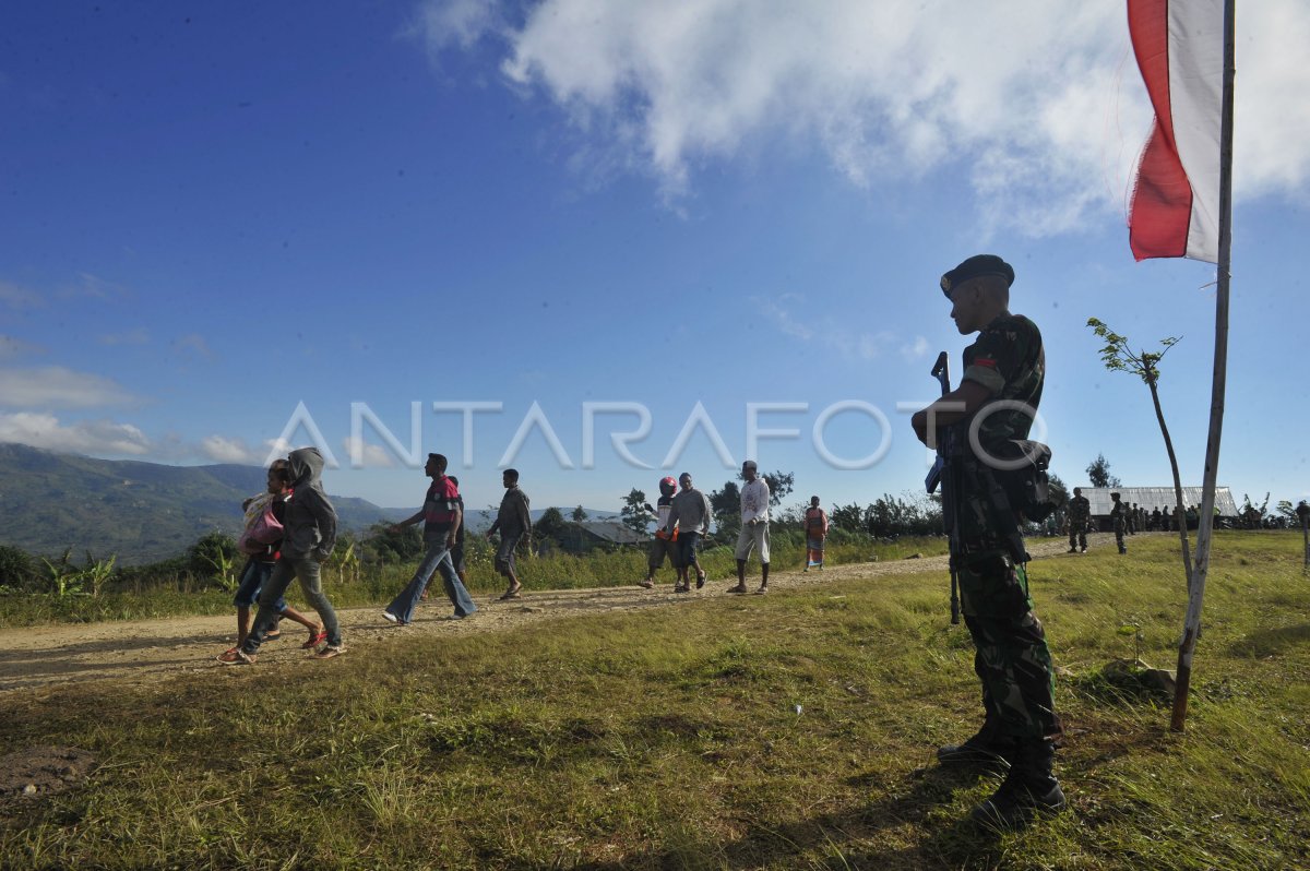 PENGAMANAN PERBATASAN RI-TIMOR LESTE | ANTARA Foto