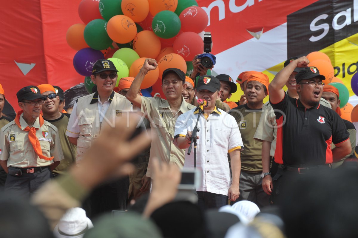 APEL SIAGA PEMENANGAN PKS | ANTARA Foto