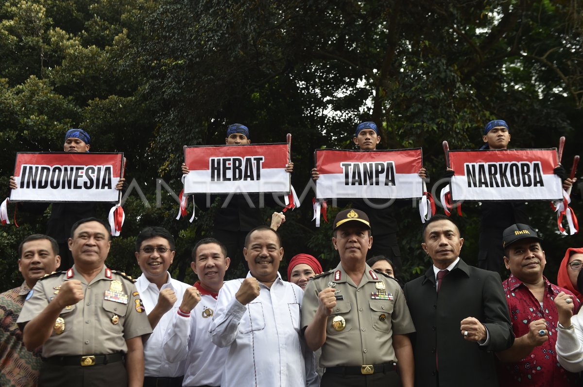 KAMPANYE ANTI NARKOBA | ANTARA Foto