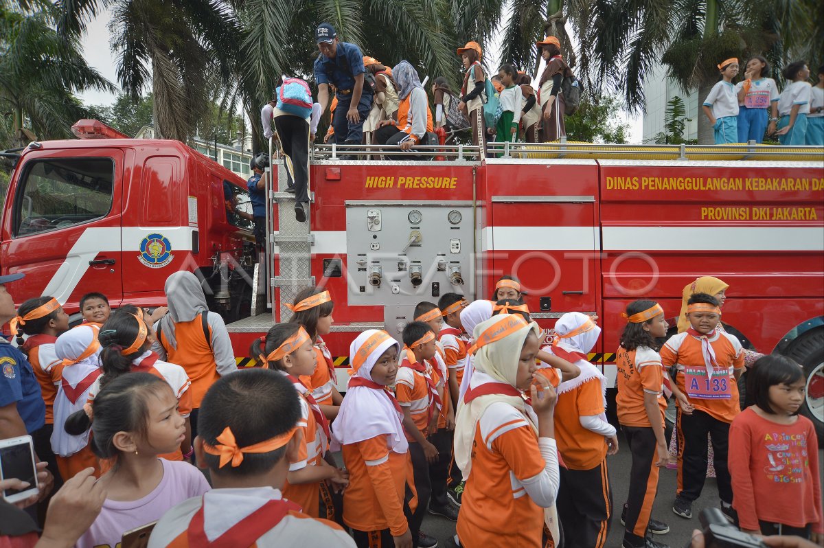 SOSIALISASI TANGGAP BENCANA | ANTARA Foto