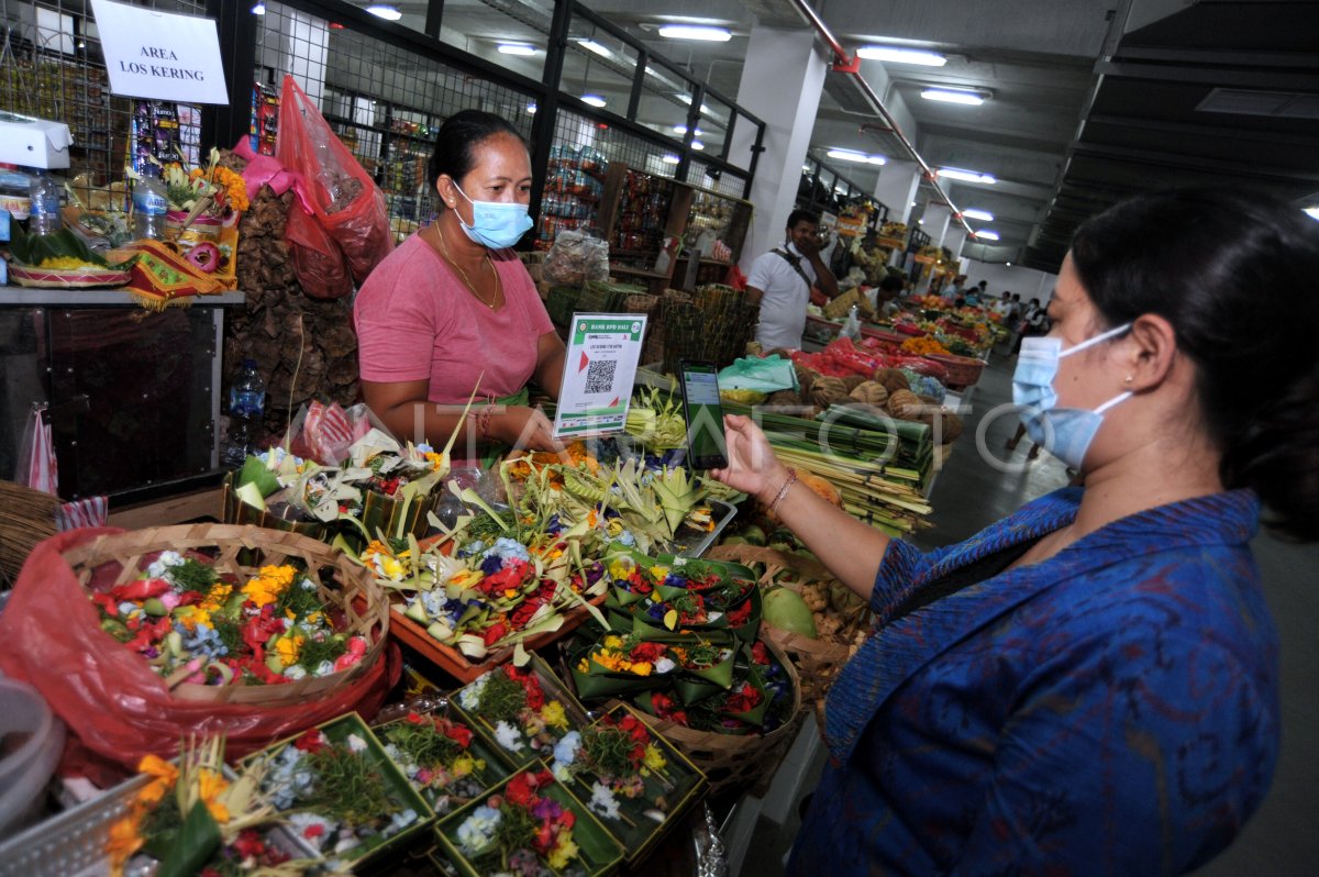 DIGITALISASI PASAR DI BALI | ANTARA Foto