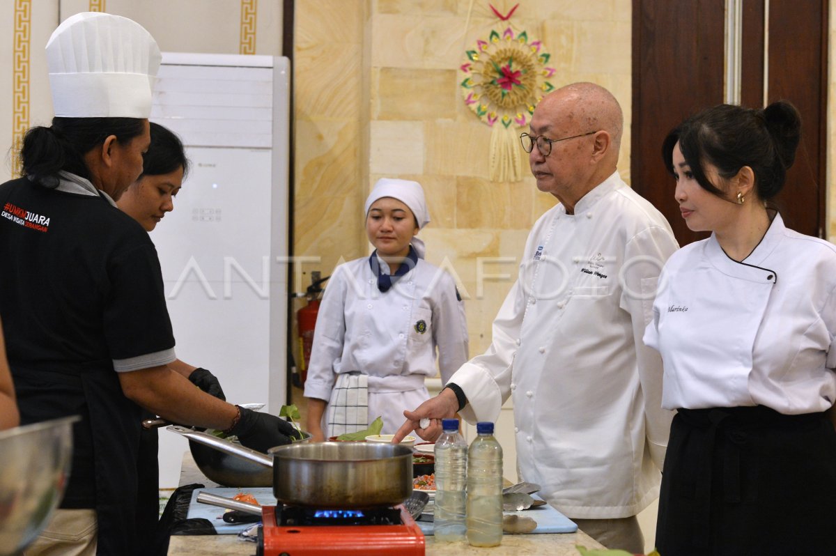 Pelatihan inovasi sajian kuliner desa wisata di Bali | ANTARA Foto