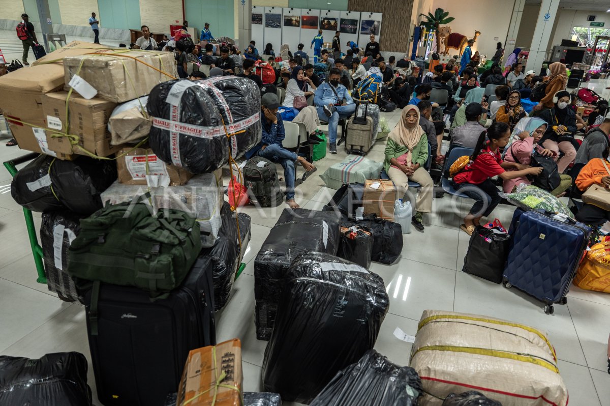 Arus mudik di Pelabuhan Tanjung Priok | ANTARA Foto