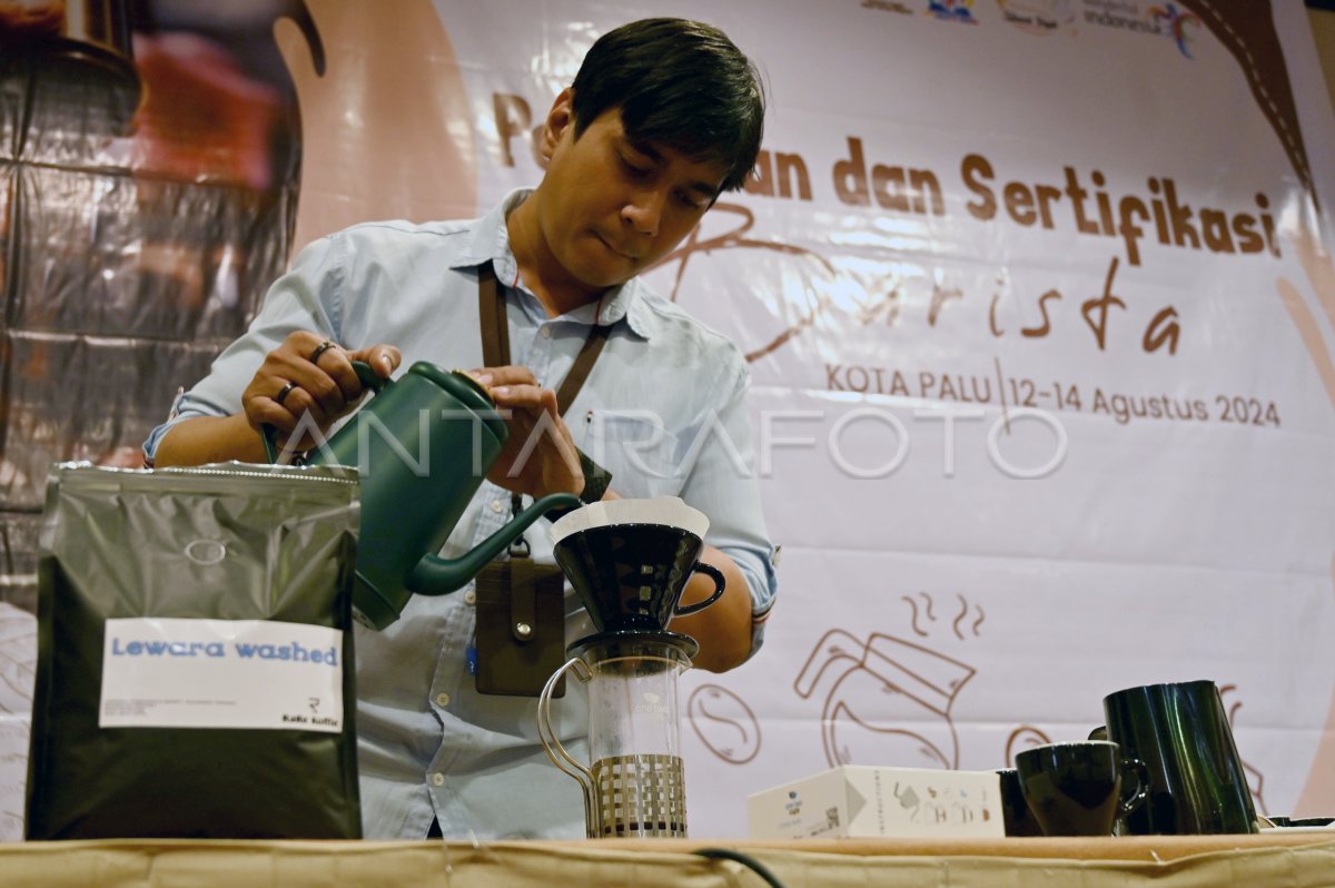 Pelatihan dan sertifikasi barista di Palu | ANTARA Foto Pelatihan dan sertifikasi barista di Palu | ANTARA Foto