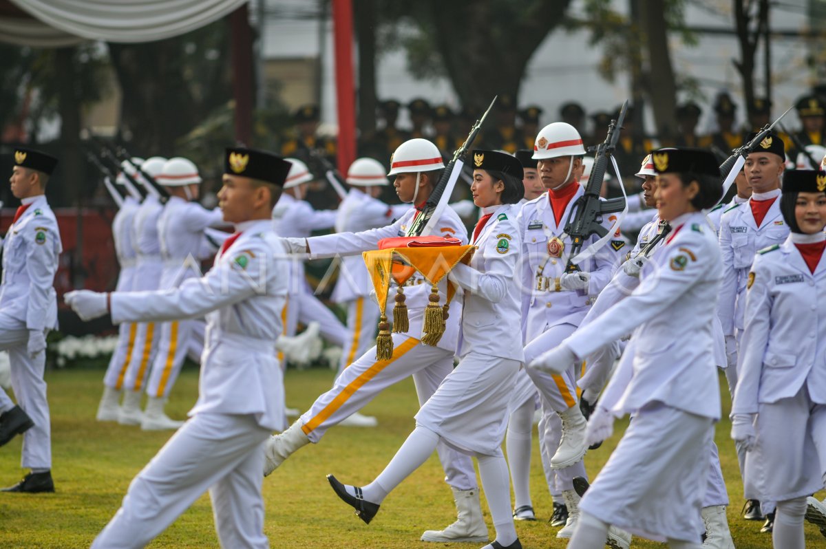 Upacara HUT RI tingkat Provinsi Jawa Barat | ANTARA Foto
