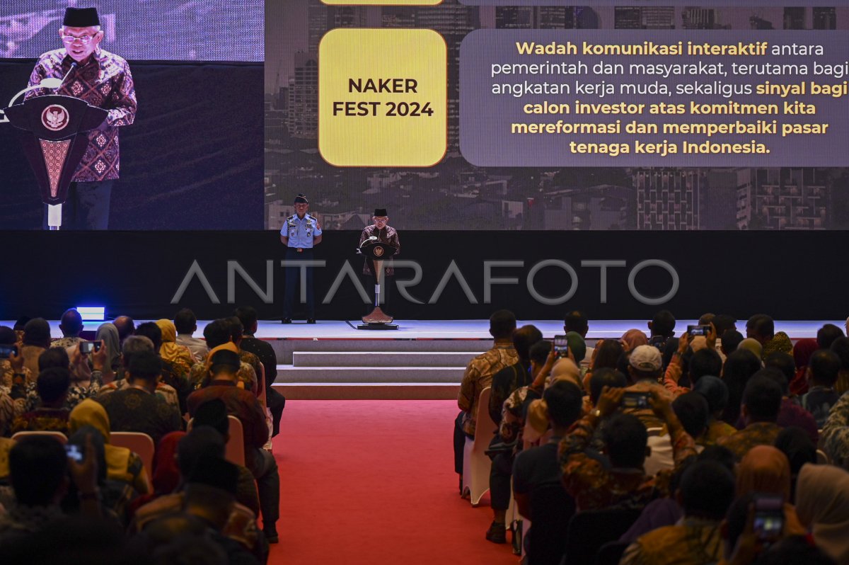 Pembukaan Naker Fest 2024 | ANTARA Foto