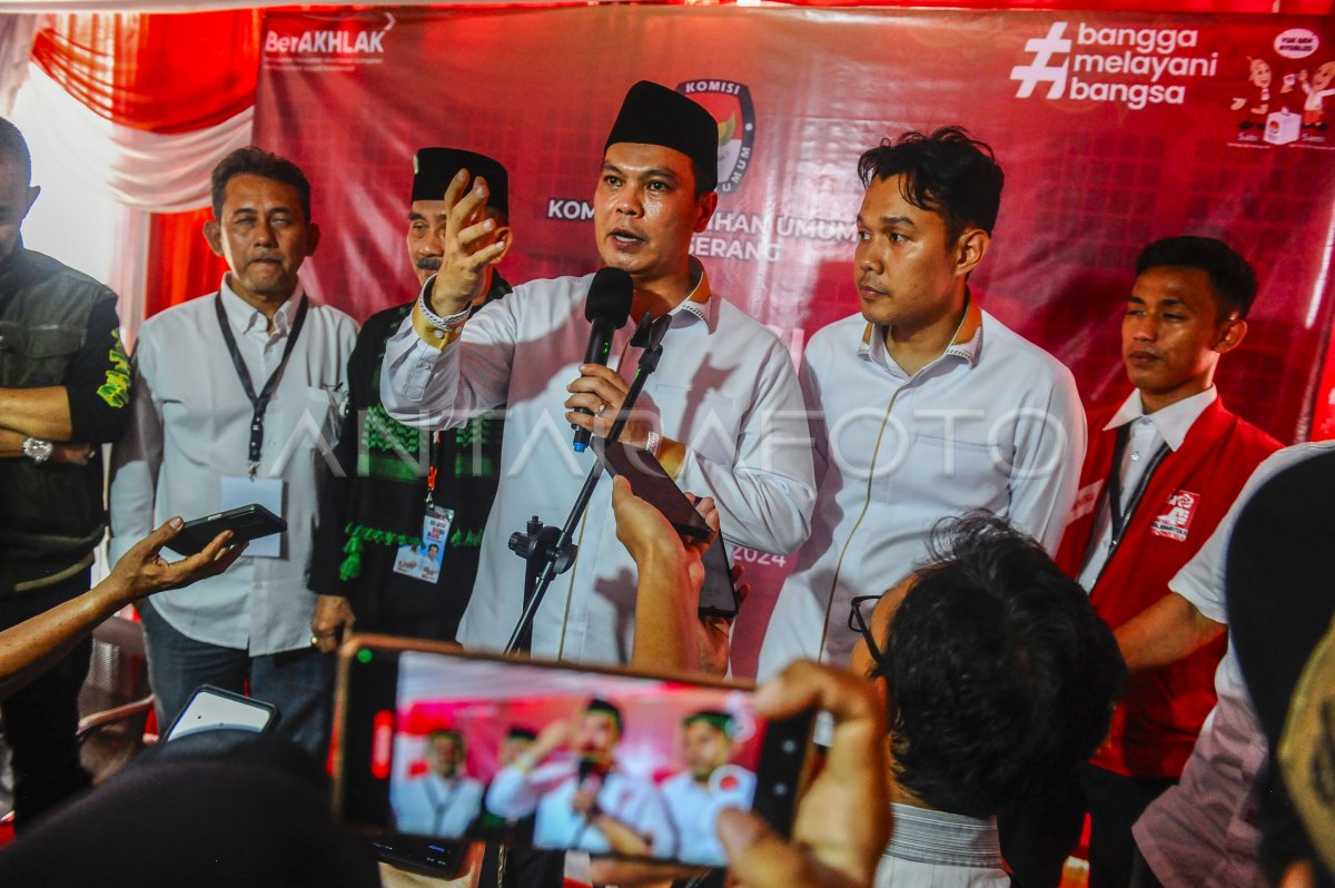 Pendaftaran bakal calon Wali Kota Serang | ANTARA Foto