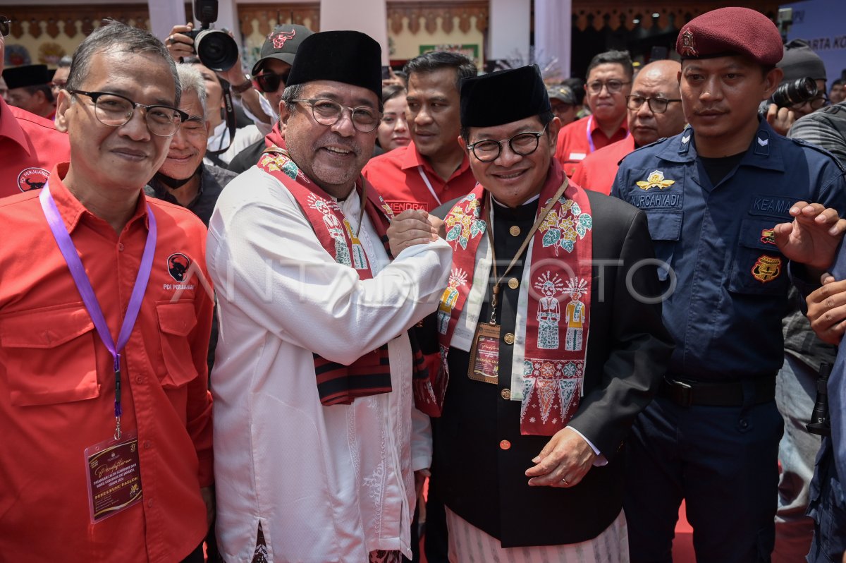 Pramono Anung-Rano Karno daftar Pilgub DKI Jakarta | ANTARA Foto