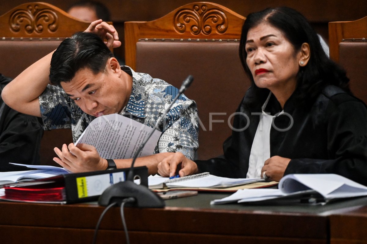 Sidang lanjutan kasus korupsi proteksi TKI | ANTARA Foto