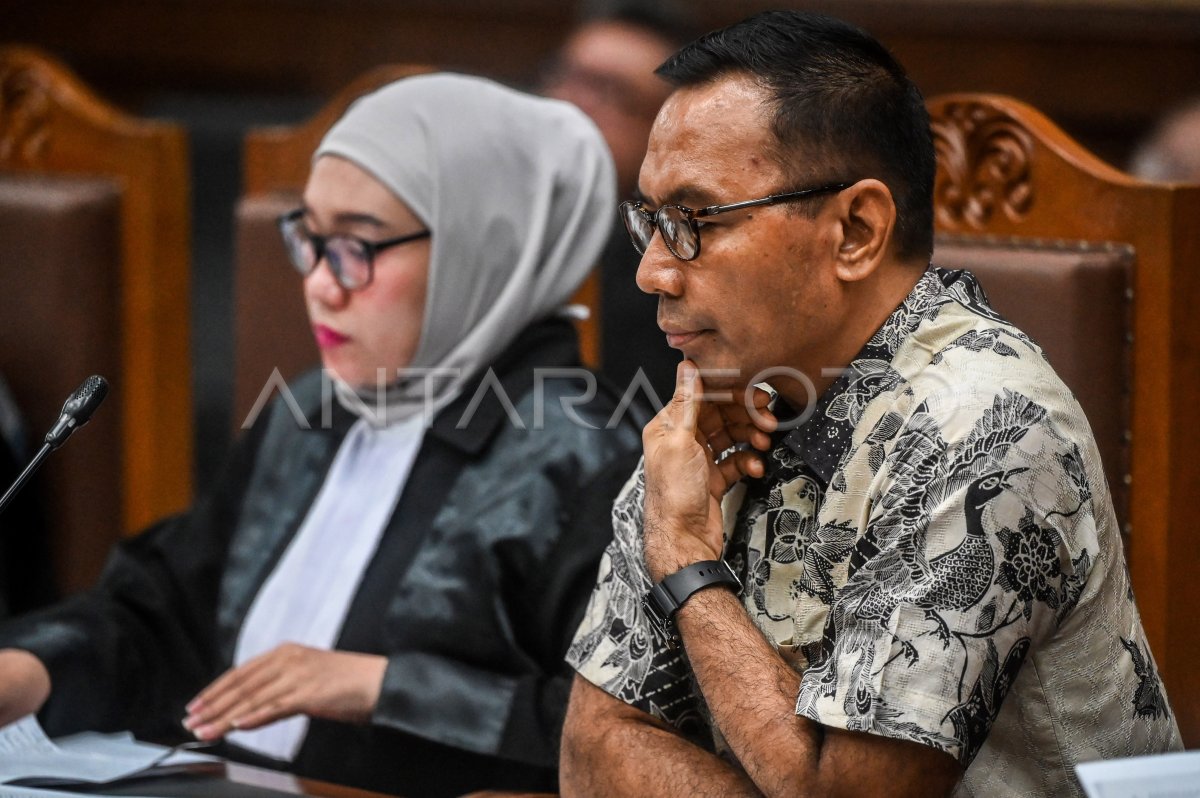 Sidang lanjutan kasus korupsi proteksi TKI | ANTARA Foto