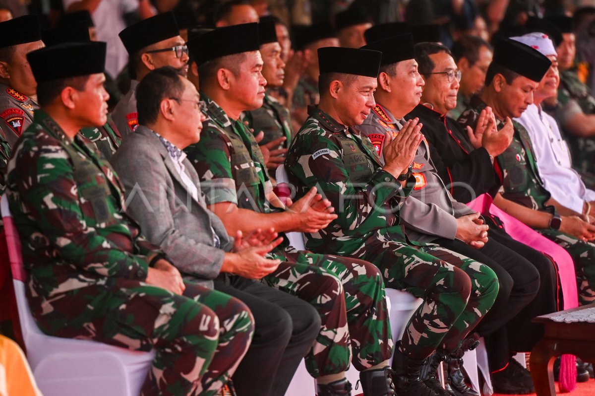 Doa bersama jelang HUT TNI | ANTARA Foto