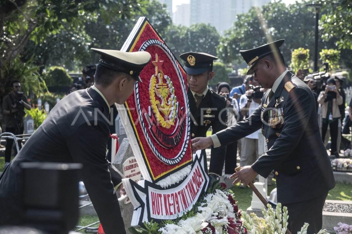 Ziarah nasional HUT Ke-79 TNI | ANTARA Foto
