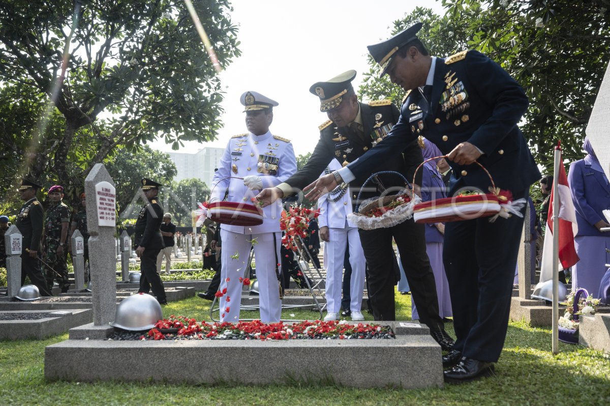 Ziarah nasional HUT Ke-79 TNI | ANTARA Foto