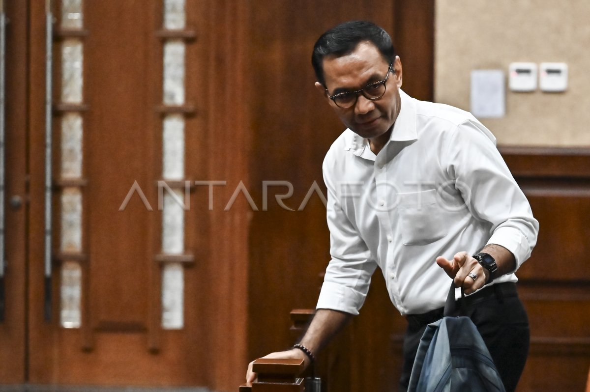 Sidang pledoi kasus korupsi proteksi TKI | ANTARA Foto