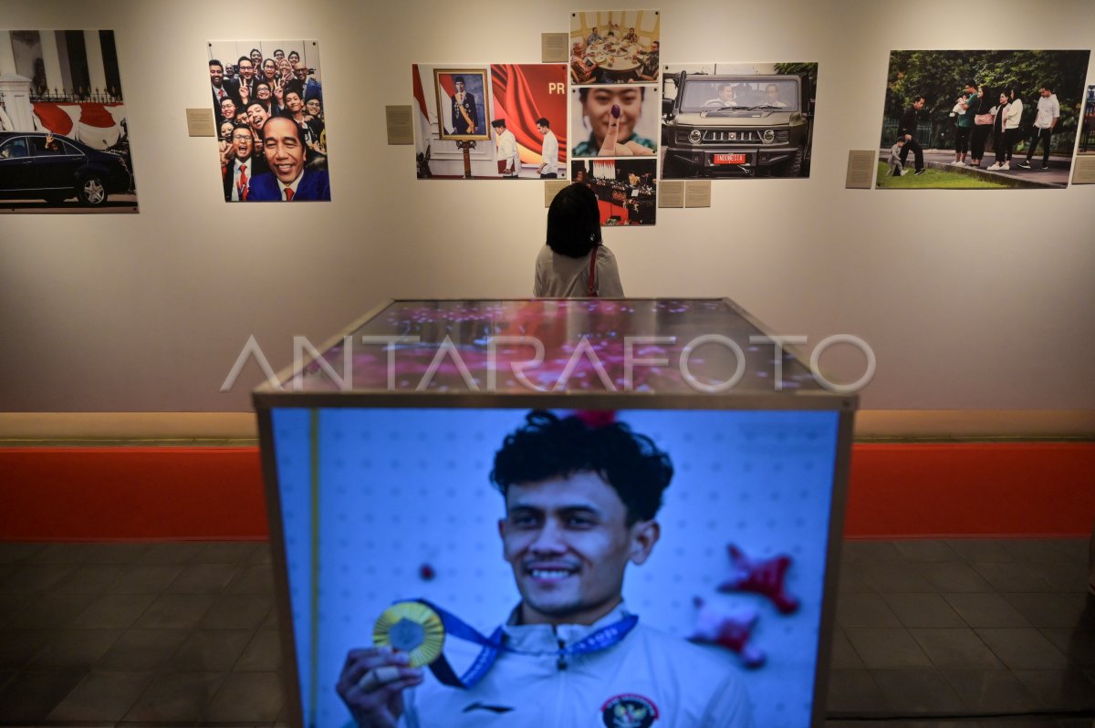 Peluncuran buku dan pameran foto Legasi Jokowi 2014-2024 | ANTARA Foto